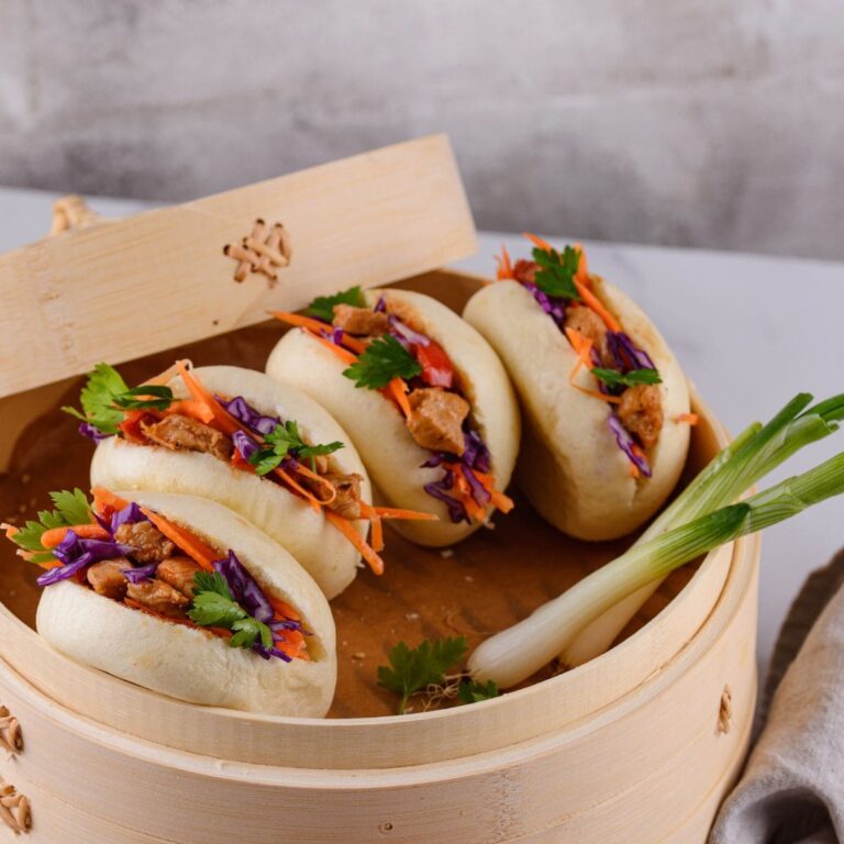Pain Bao Buns, recette petits pains vapeur asiatique • La petite bette