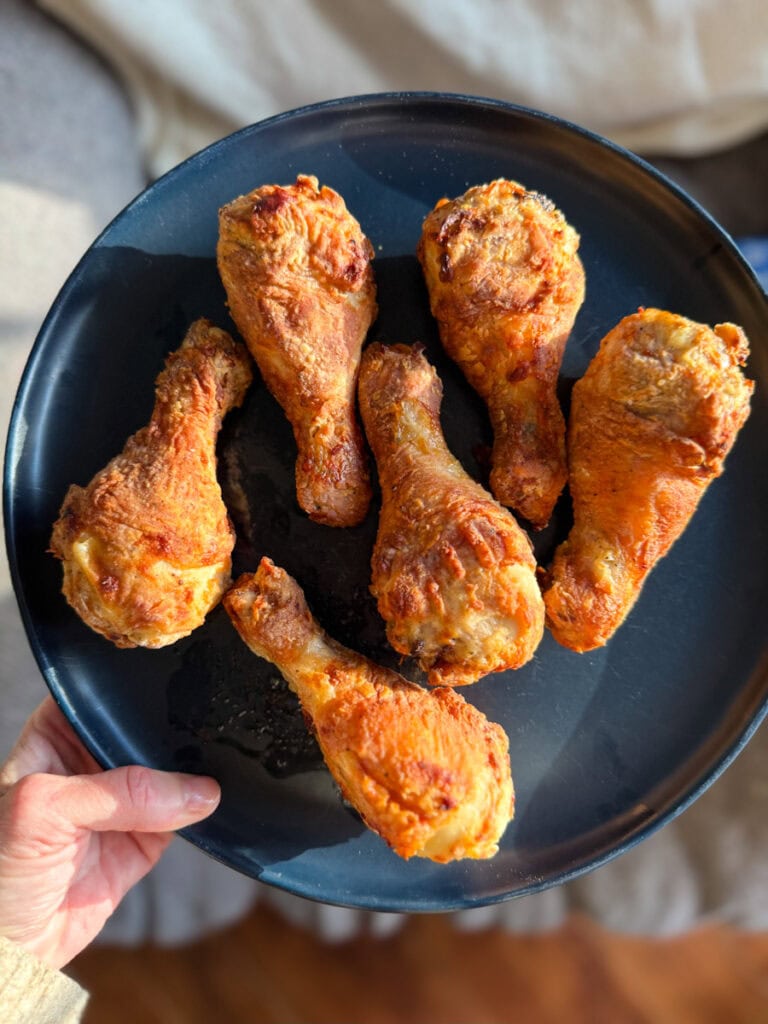 Poulet frit croustillant au air fryer • La petite bette