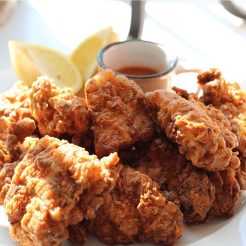 Le meilleur fried chicken (poulet frit) • La petite bette