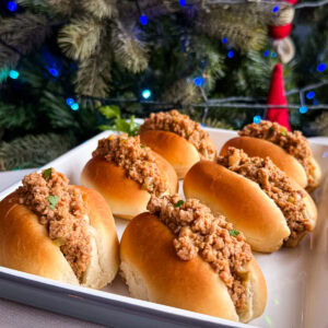 Petit pain fourré à la viande (gumbo, à ma façon) • La petite bette