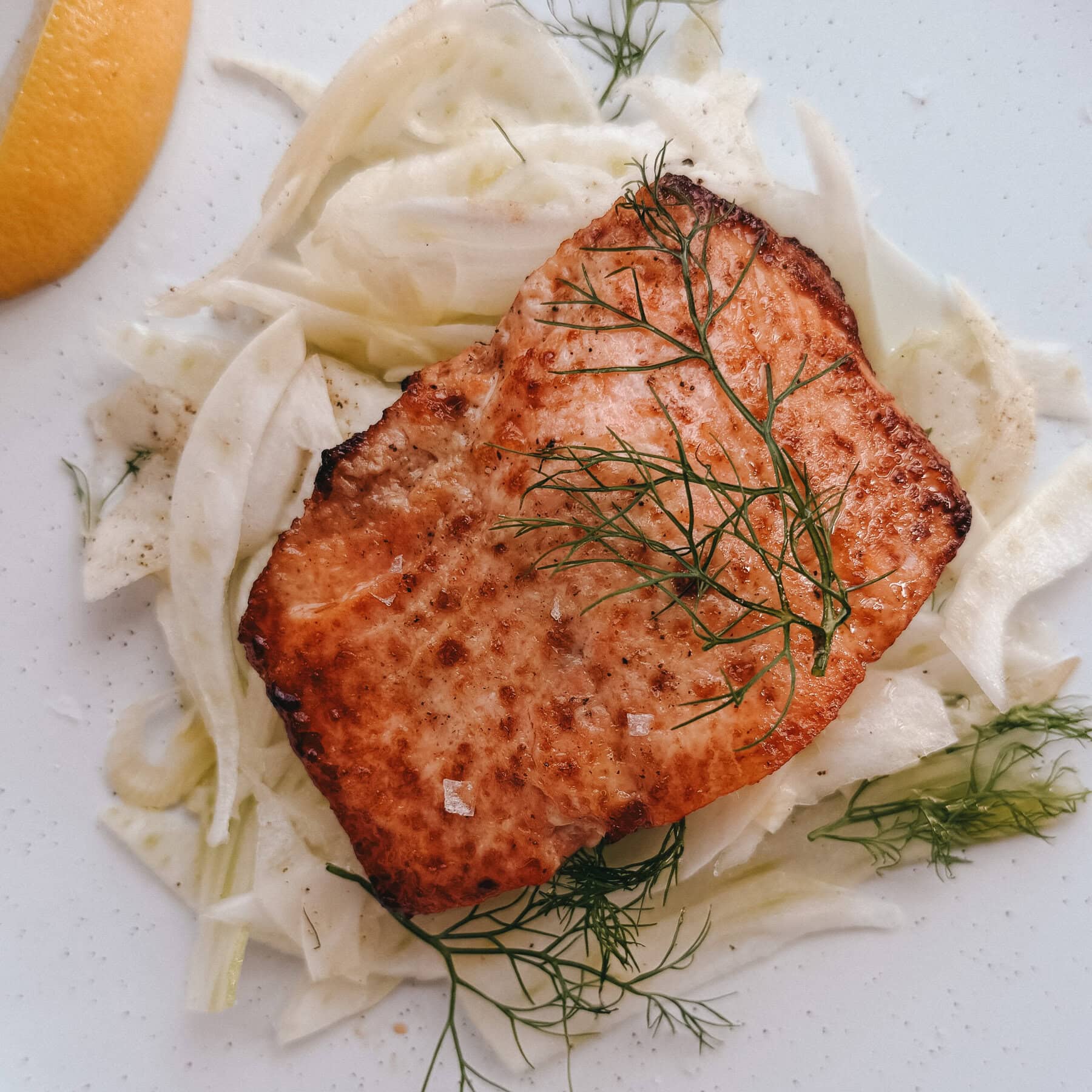 Saumon grillé parfait au air fryer (4 ingrédients, 10 minutes) • La ...